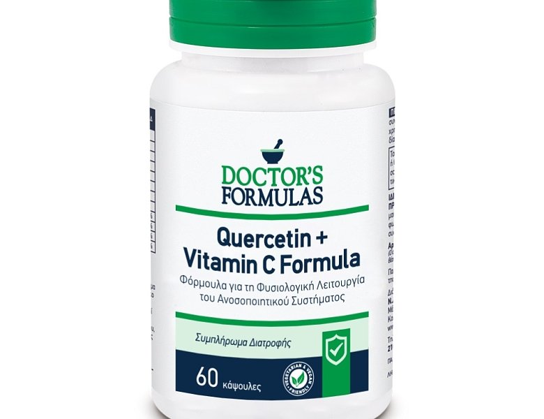 Doctor's Formulas Quercetin & Vitamin C Formula για το Ανοσοποιητικό ...