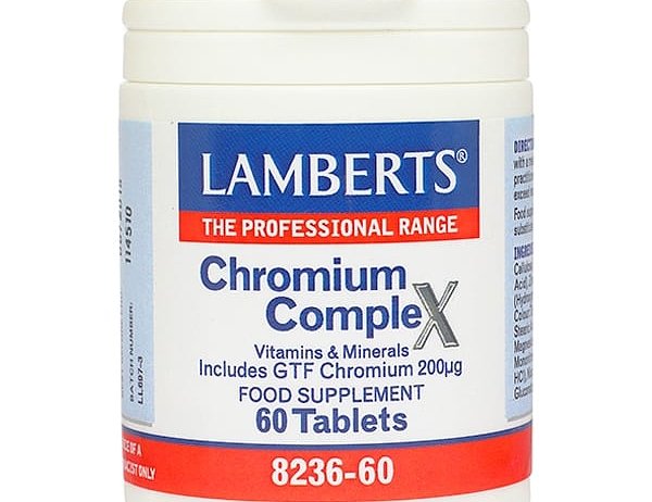 Lamberts Chromium Complex 60tabs | Dna Pharmacy